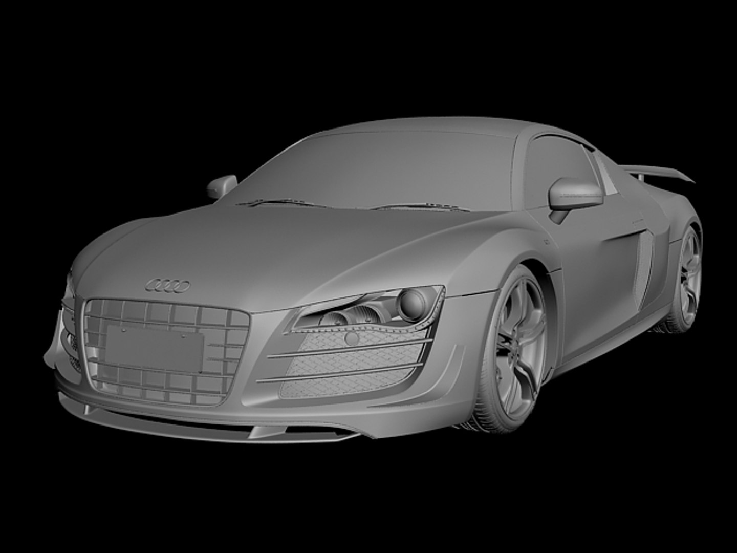 3d audi r8 2011