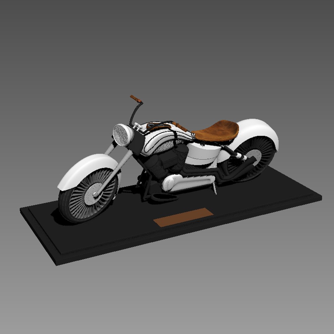 Motorcycle 3D Model - TurboSquid 1214315