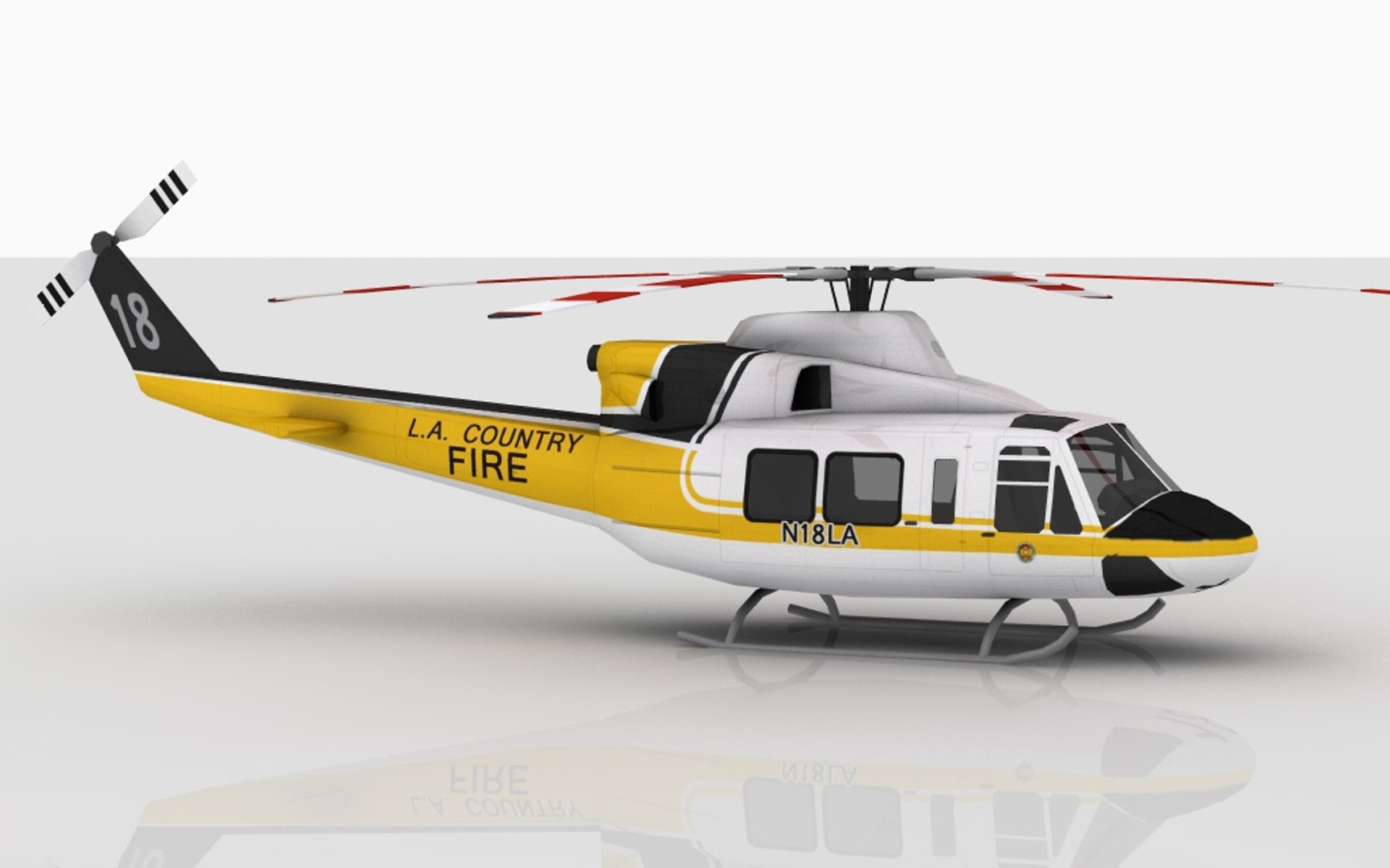 3d bell 412 la