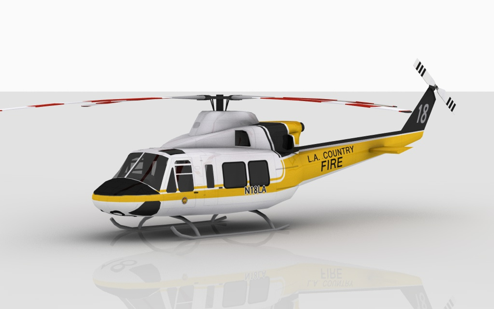 3d bell 412 la