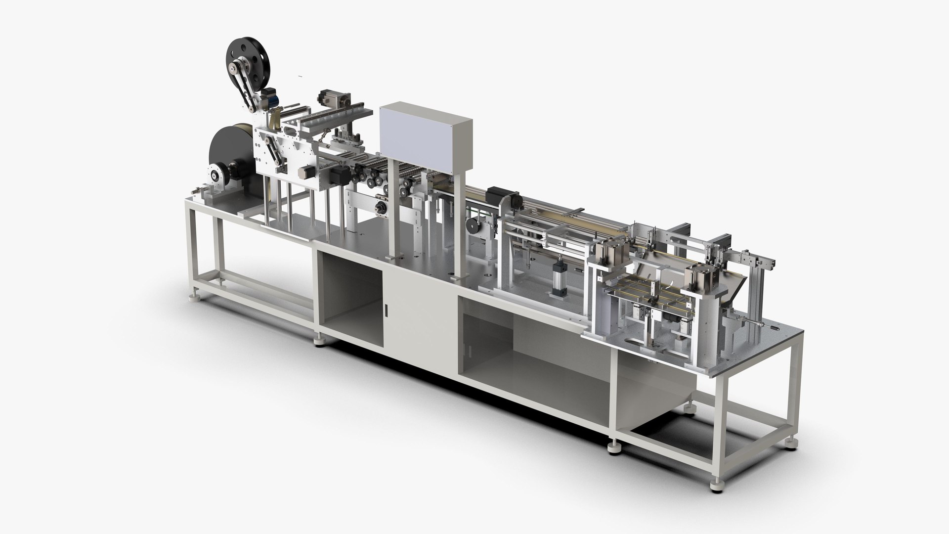 Automatic Reeling machine 3D model - TurboSquid 1992802