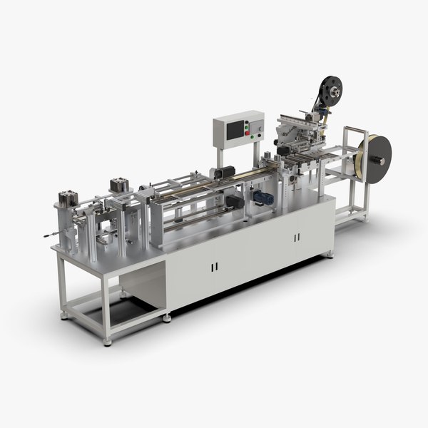 Automatic Reeling machine 3D model - TurboSquid 1992802