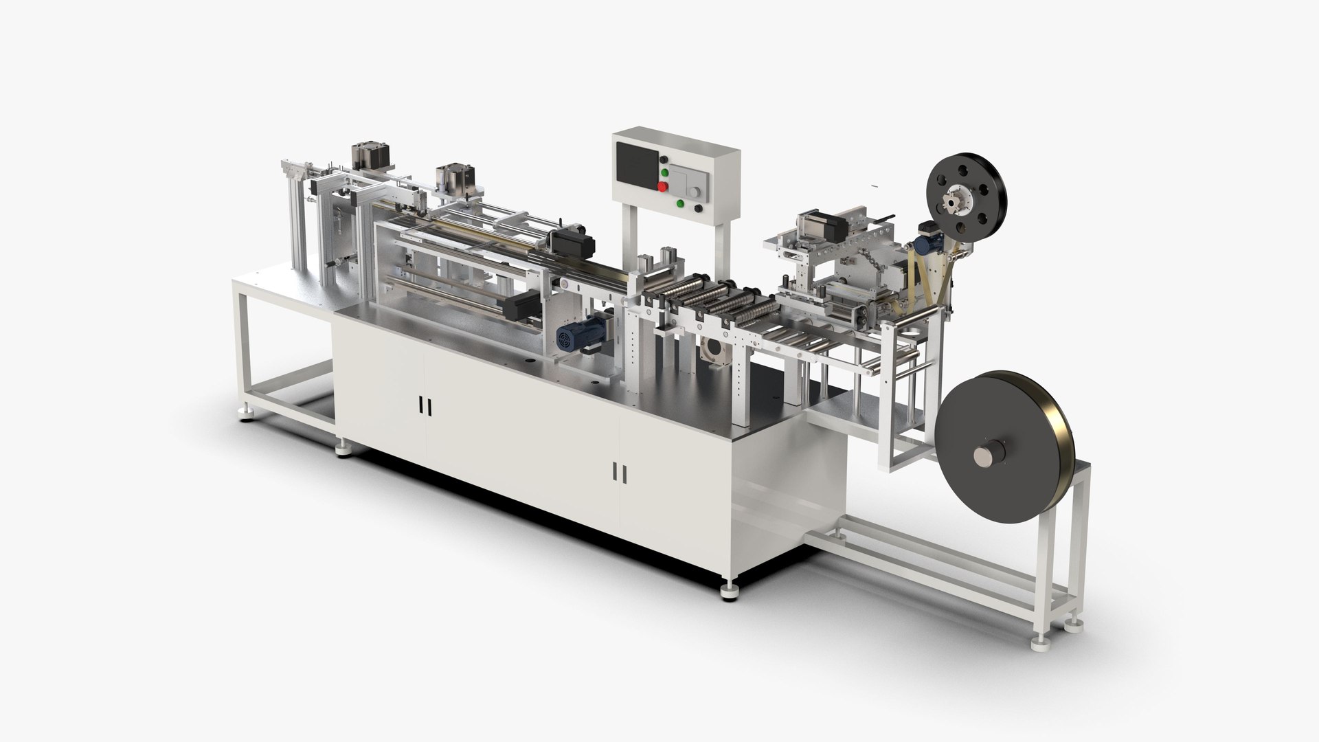 Automatic Reeling machine 3D model - TurboSquid 1992802