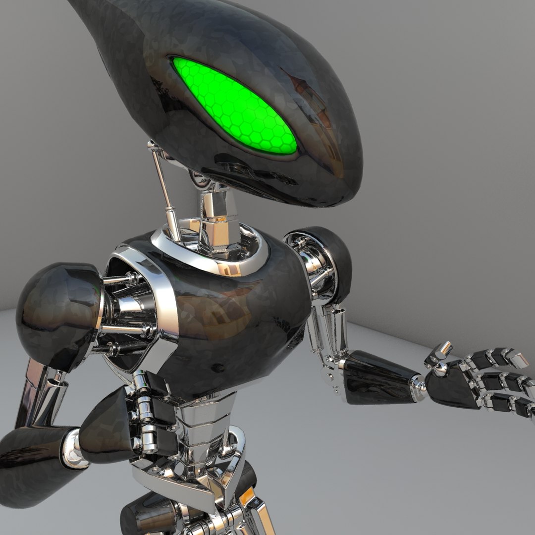 3d Droid Android Model