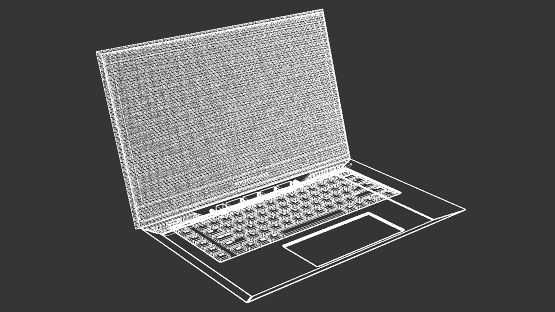 HP Laptop 3D Model - TurboSquid 2203354