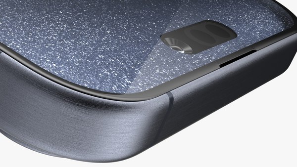 modelo 3d Apple iPhone 15 Pro Max Azul Titanio - TurboSquid 2124560