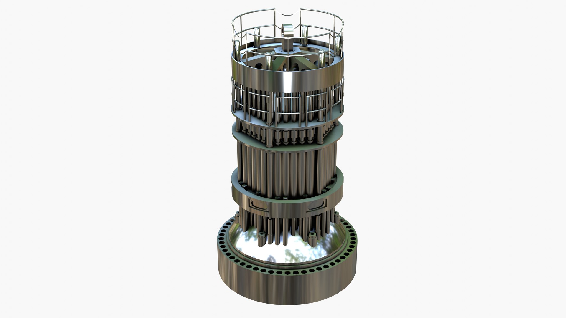 The Upper Block Of The NPP Reactor 3D - TurboSquid 2035494