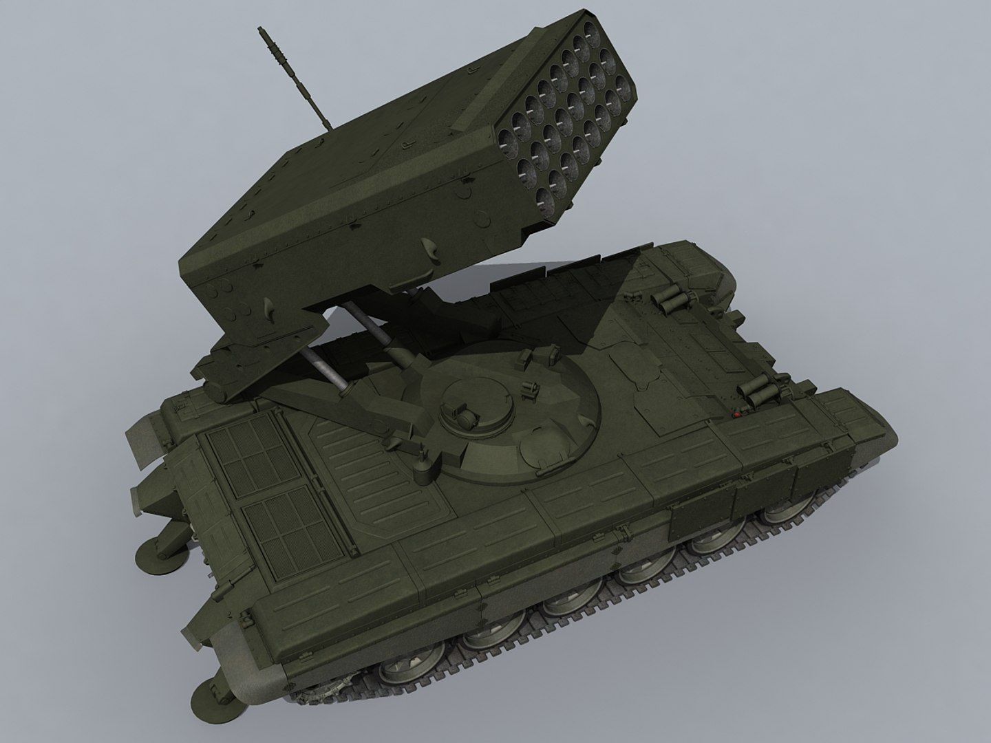 3d Tos-1a Sunheat Tos-1 Model