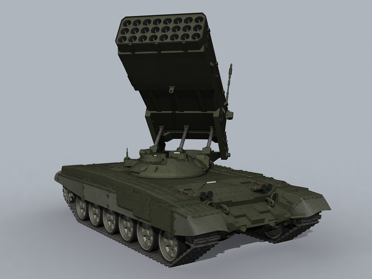 3d Tos-1a Sunheat Tos-1 Model