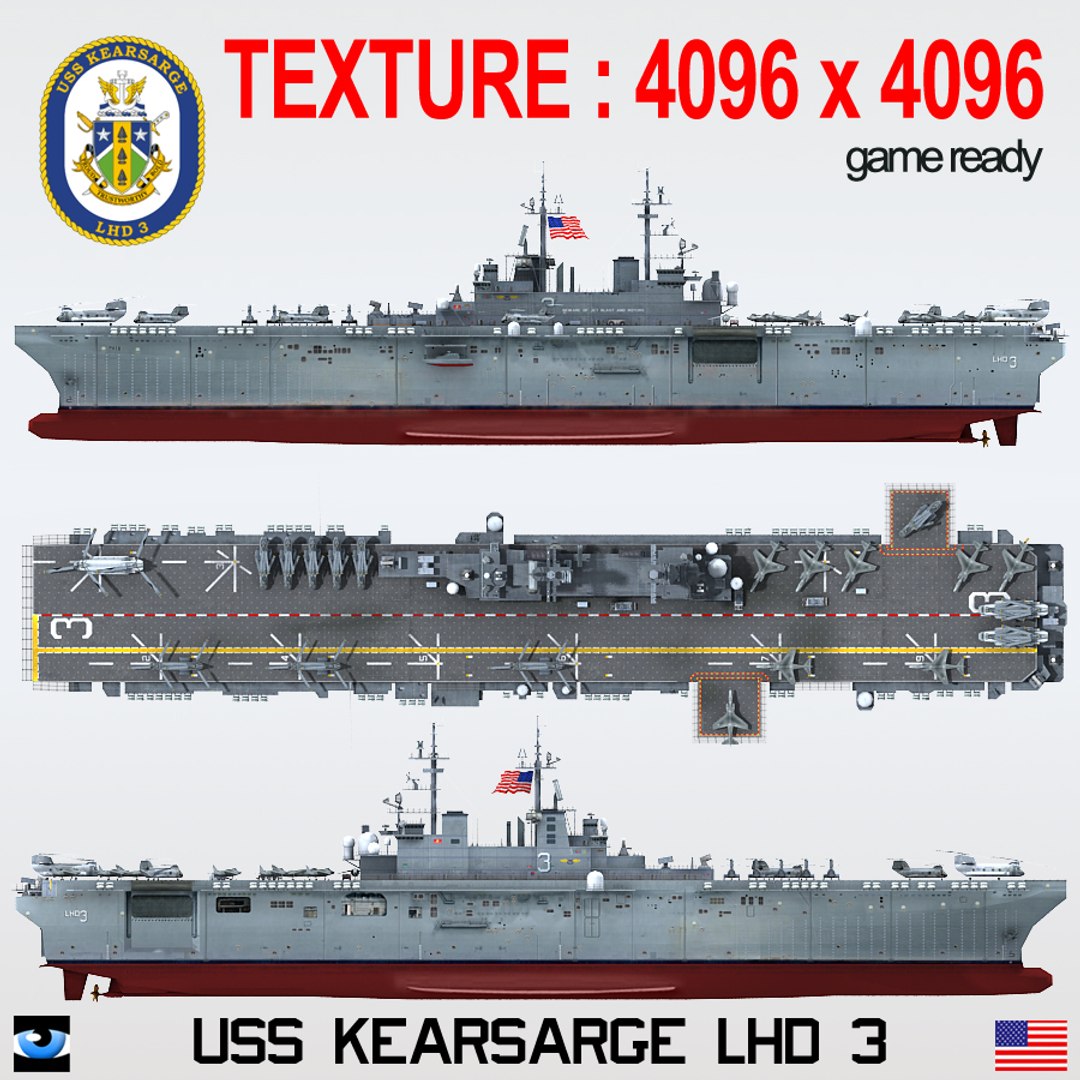 Uss Kearsarge Lhd-3 Max