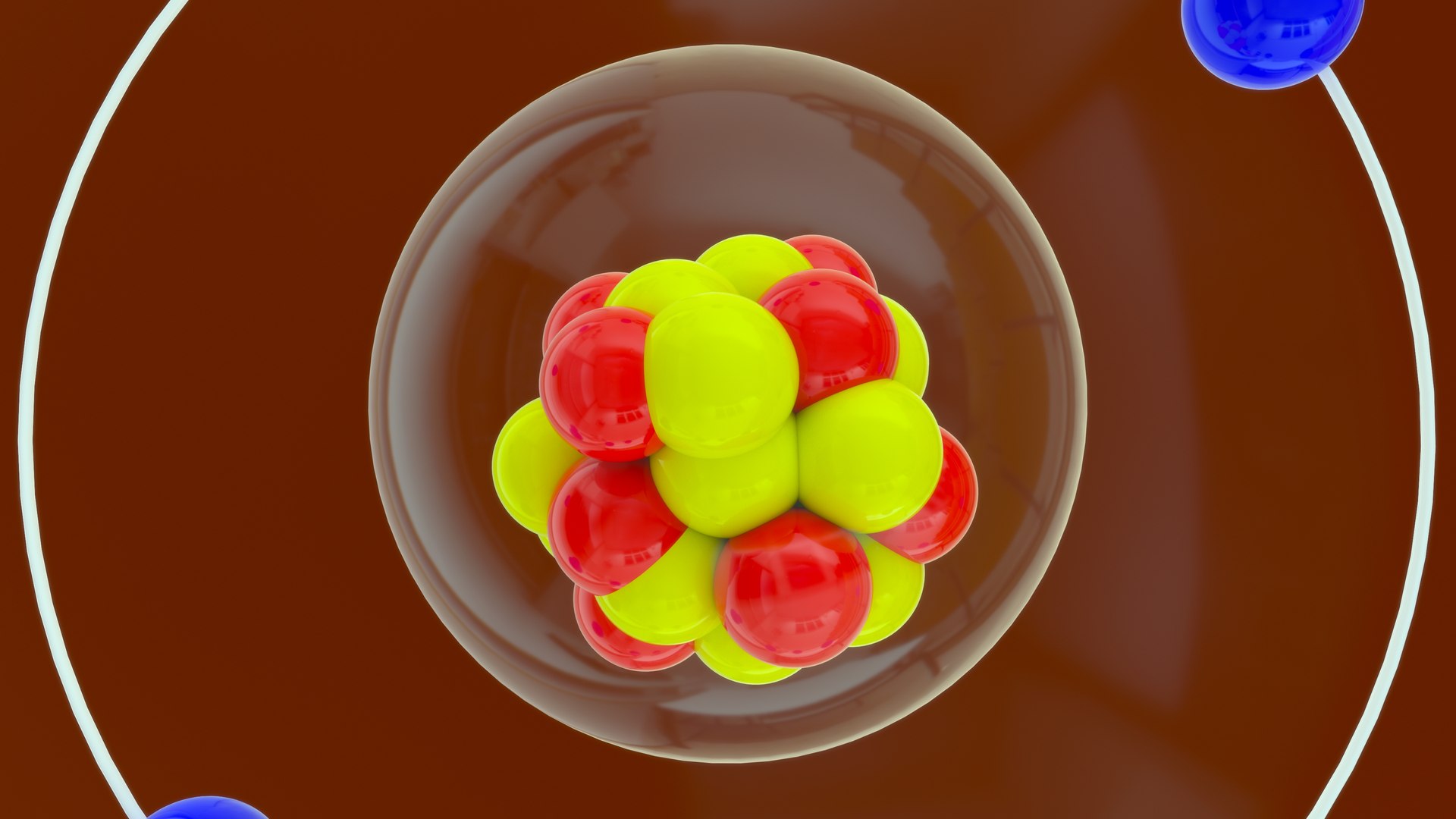 Aluminium Atom 3D Model - TurboSquid 2132176