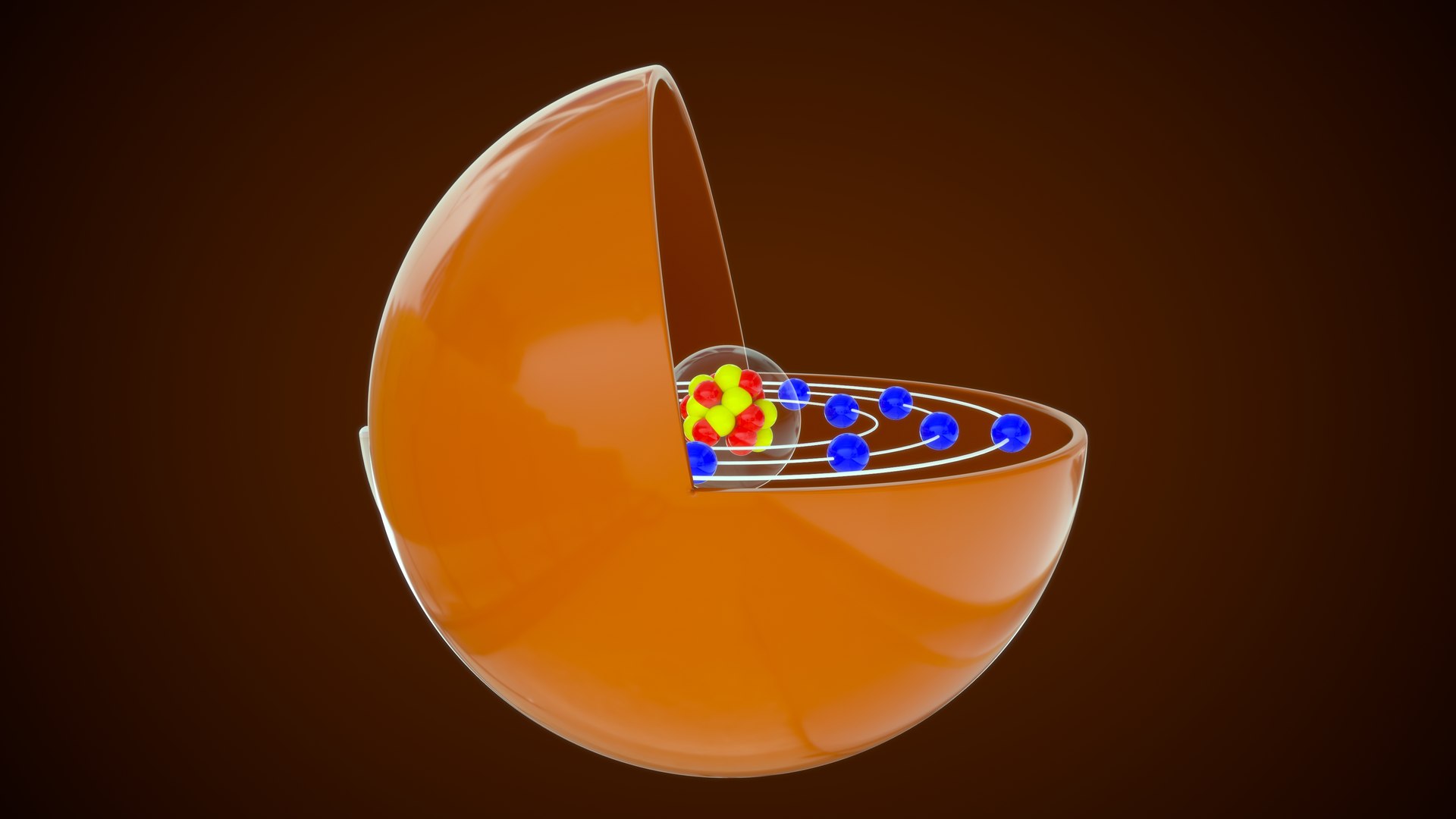 Aluminium Atom 3D Model - TurboSquid 2132176