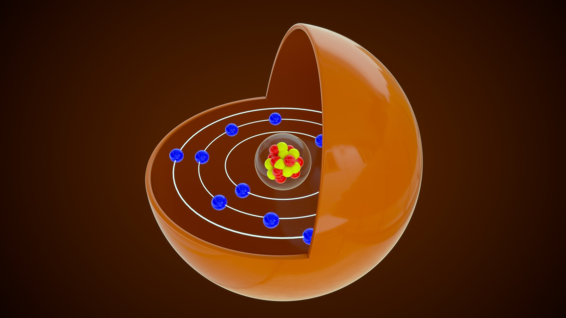 Aluminium Atom 3D Model - TurboSquid 2132176