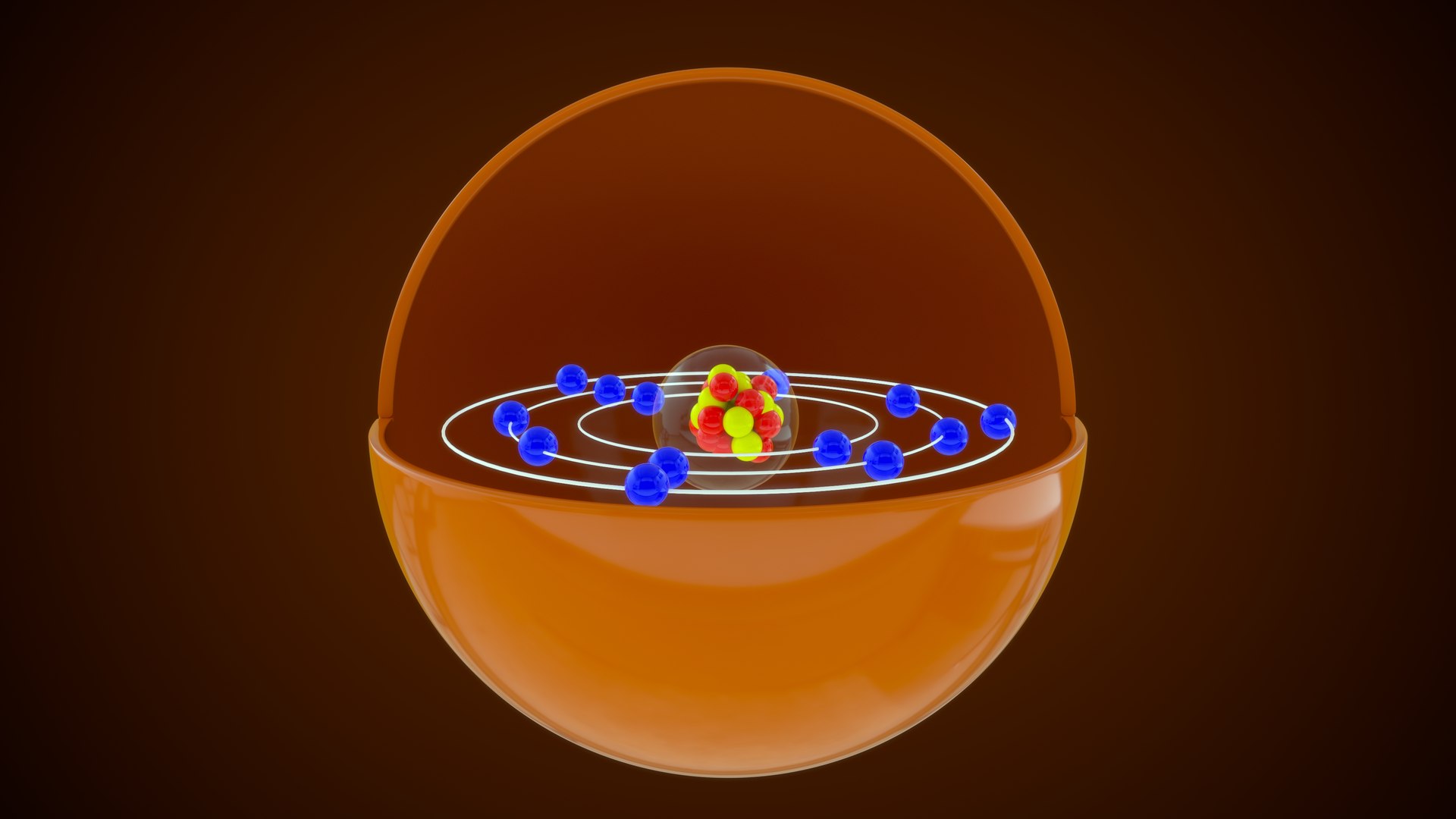 Aluminium Atom 3D Model - TurboSquid 2132176