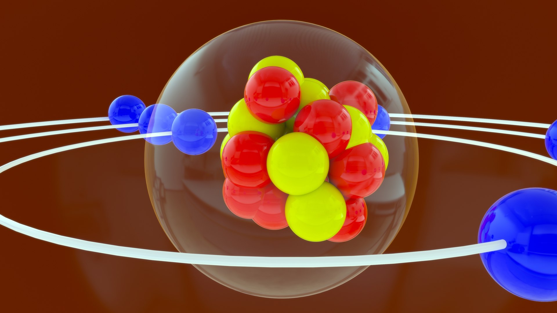 Aluminium Atom 3D Model - TurboSquid 2132176