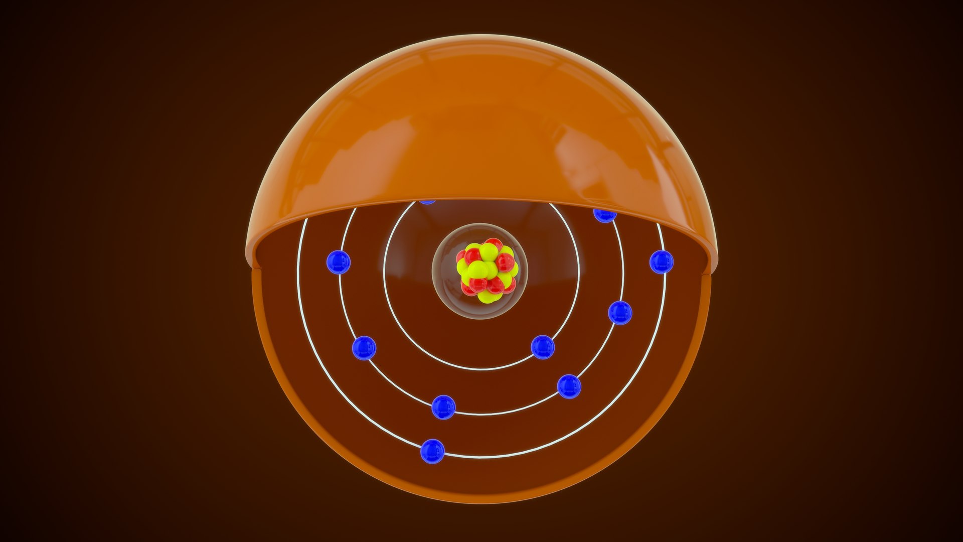 Aluminium Atom 3D Model - TurboSquid 2132176