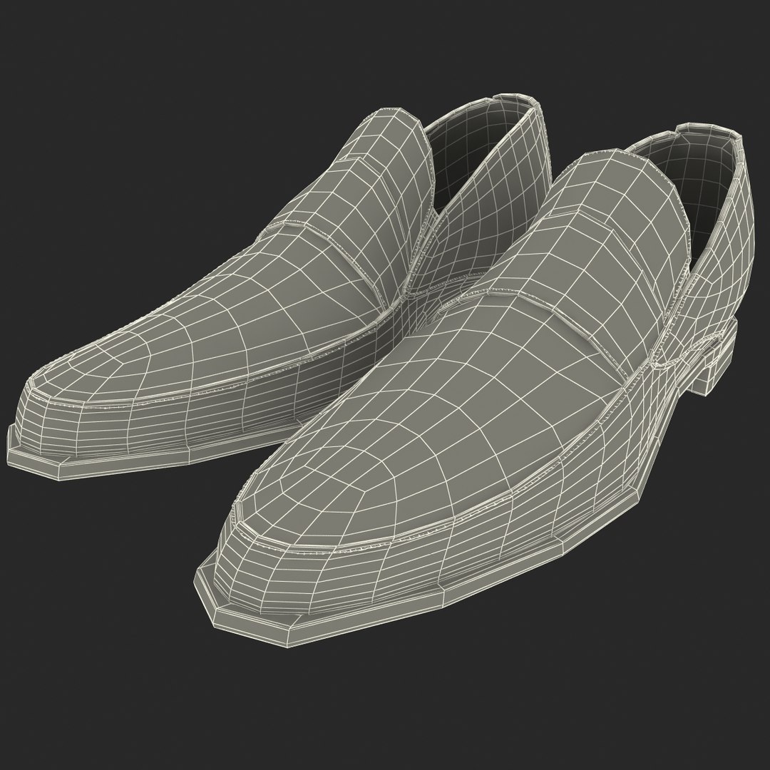 Max Man Shoes 4 Modeled