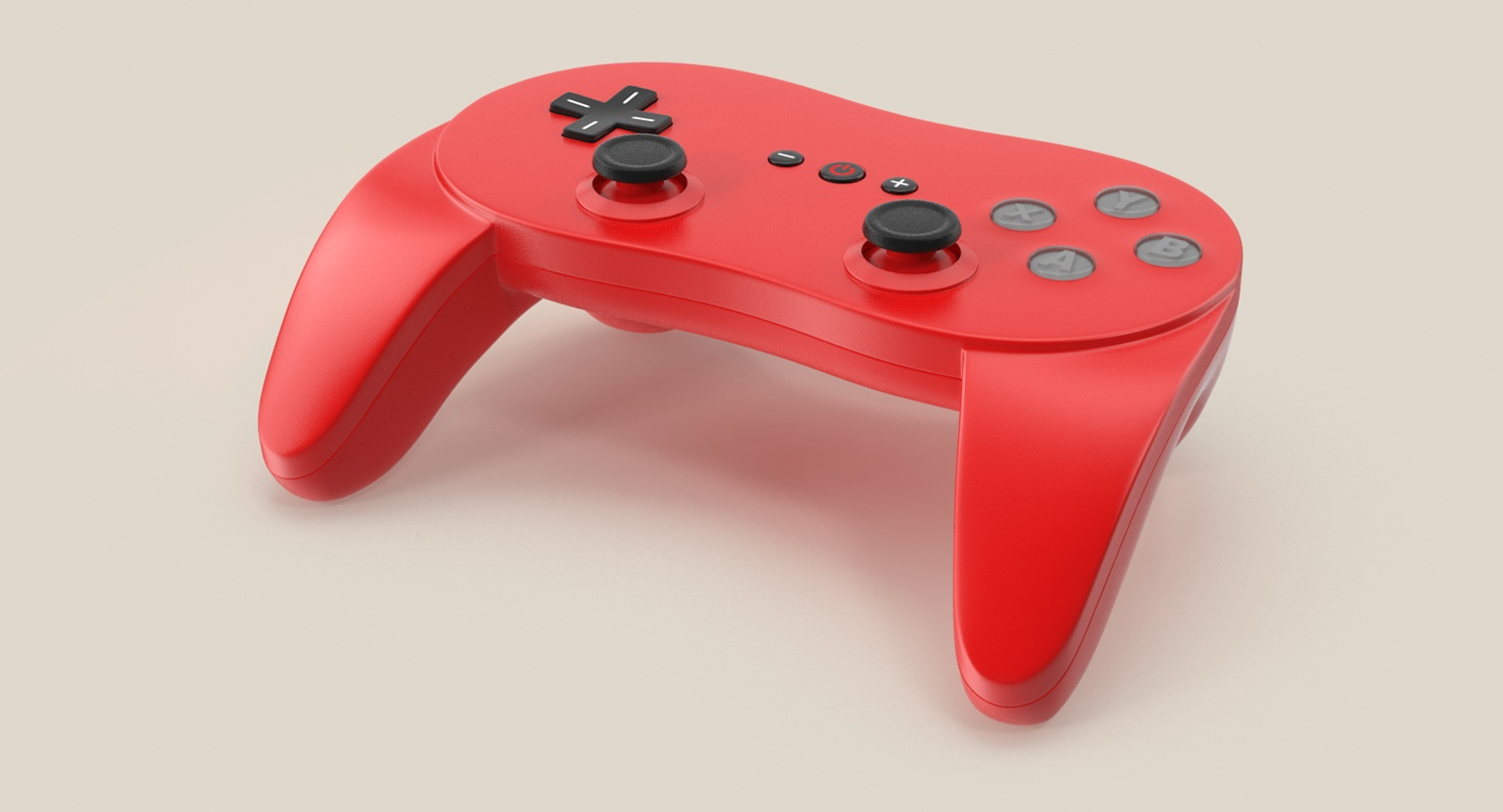 Red Video Controller 3d Max