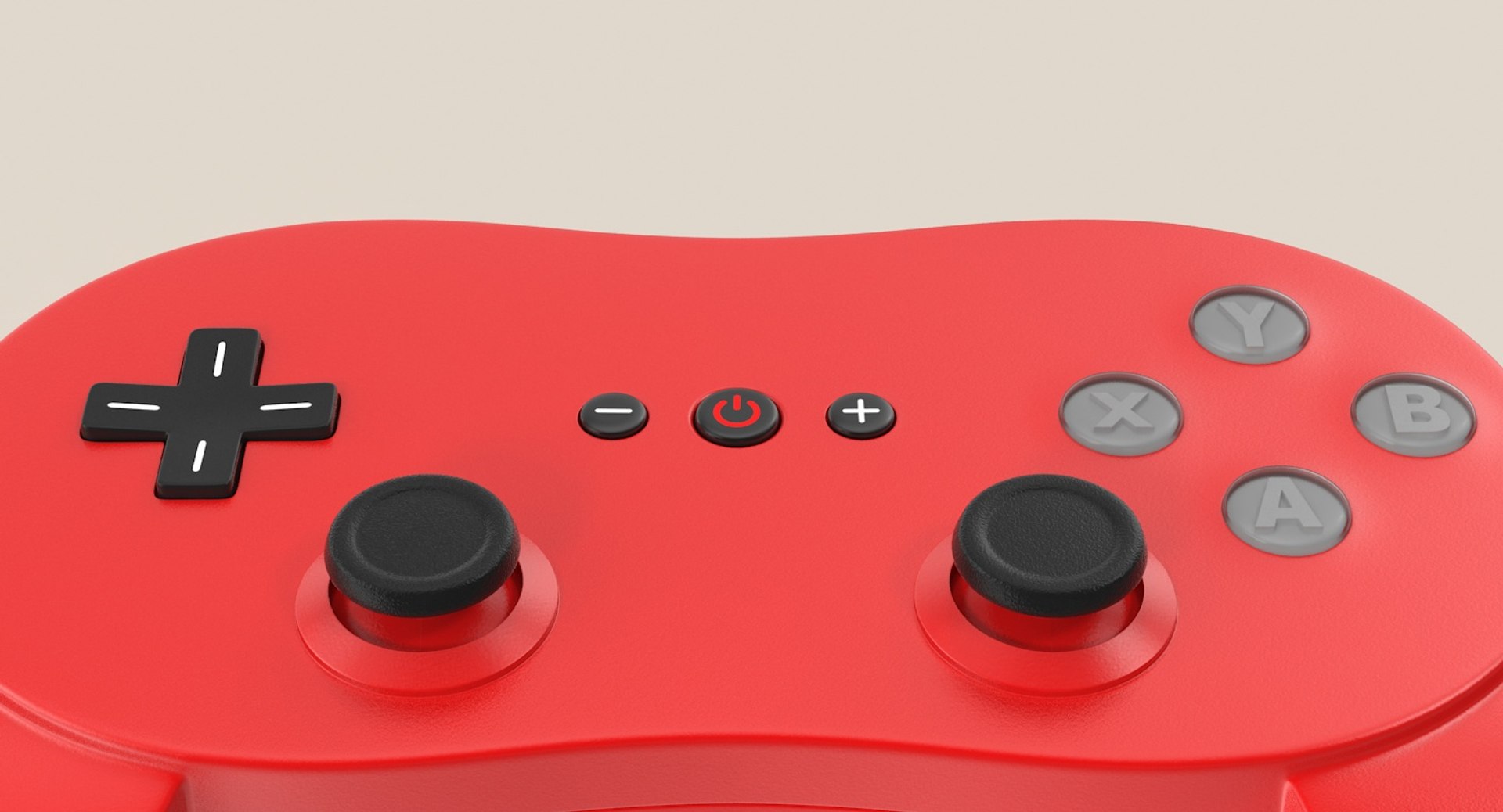 Red Video Controller 3d Max