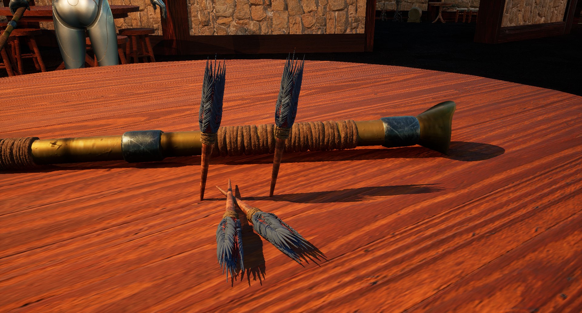 3D ManaRealms BlowGun And BlowDart Model - TurboSquid 2180791