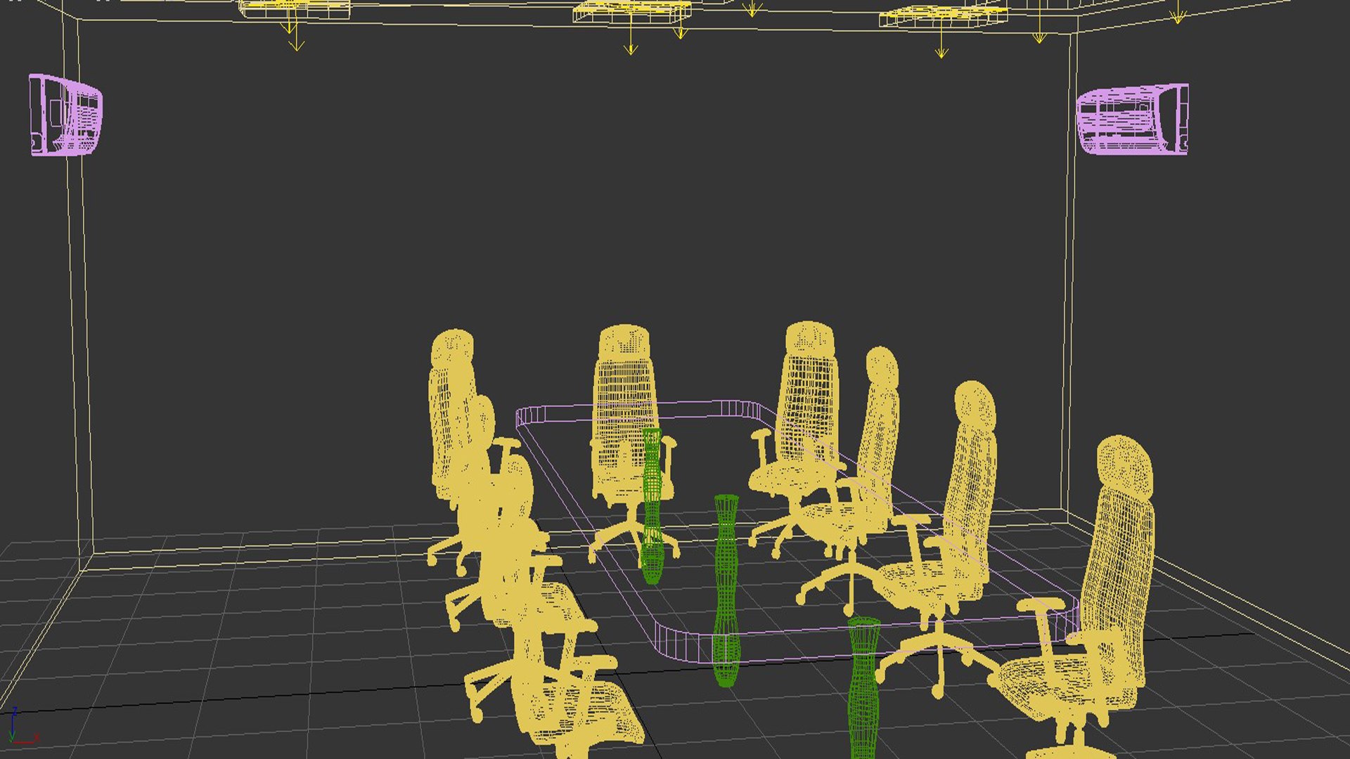 Conference Room 3D Model - TurboSquid 2130751