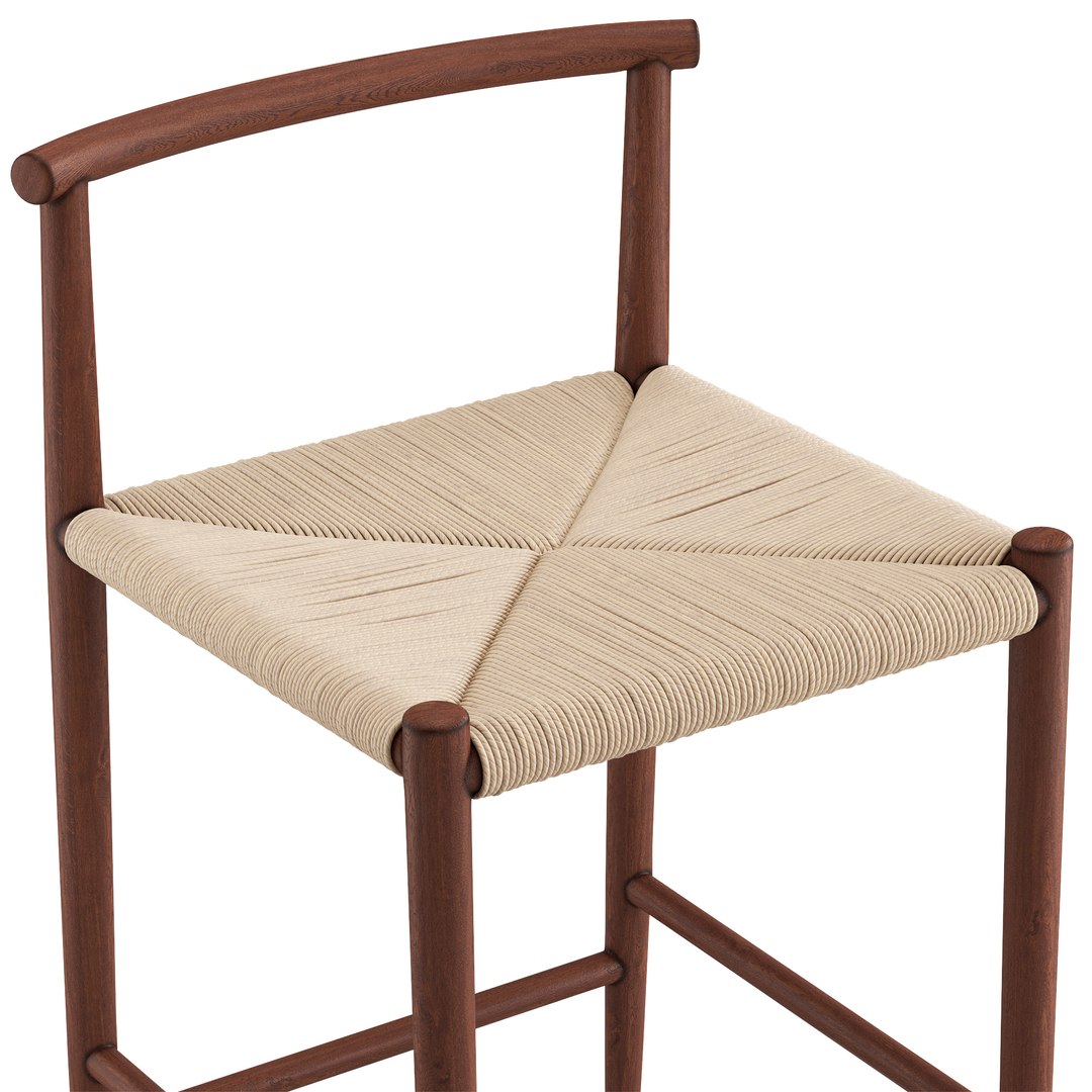 3D CB2 Sable Counter Stool - TurboSquid 2163833