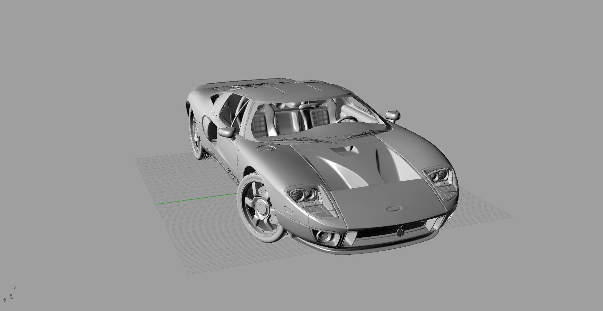 Gt 2005 3d Model