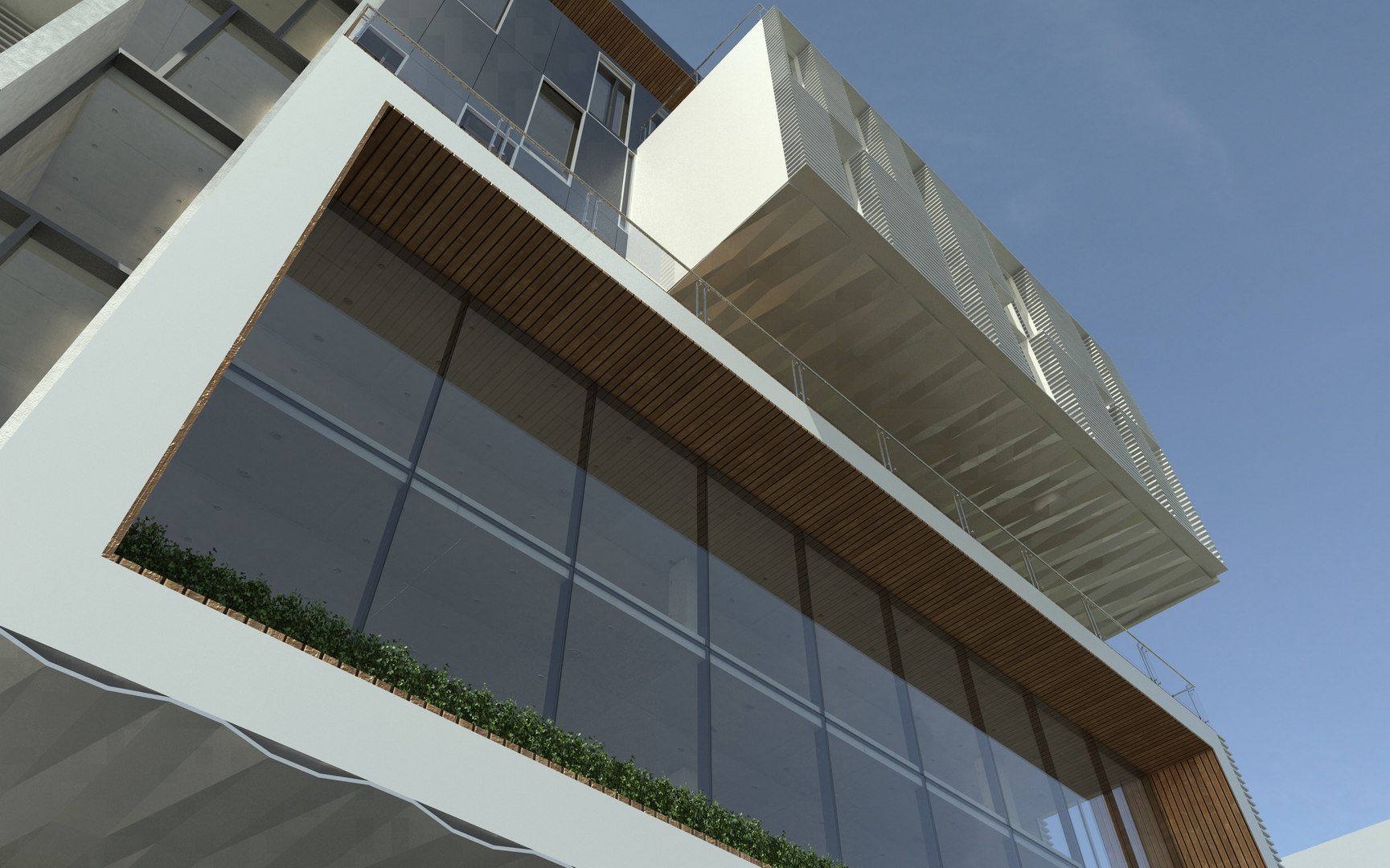 Office Building Exterior 3d Model