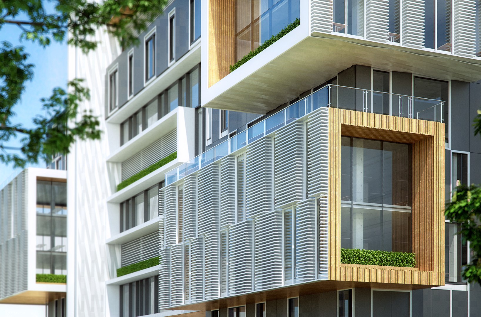 Office Building Exterior 3d Model