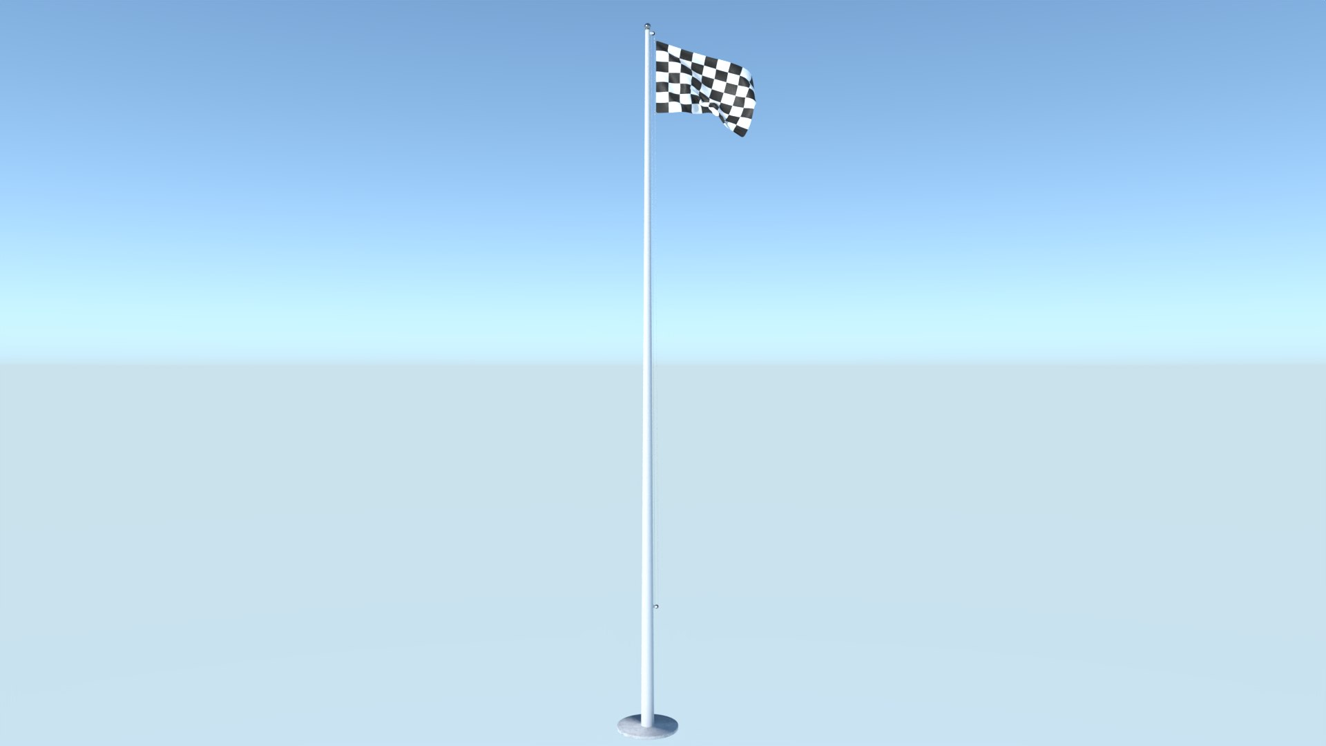 Animated Racing Flag 3D - TurboSquid 1752214