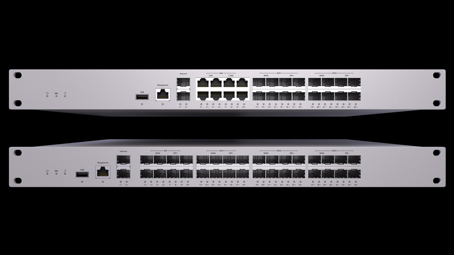 Network Firewall and Switch 3D model - TurboSquid 2025583