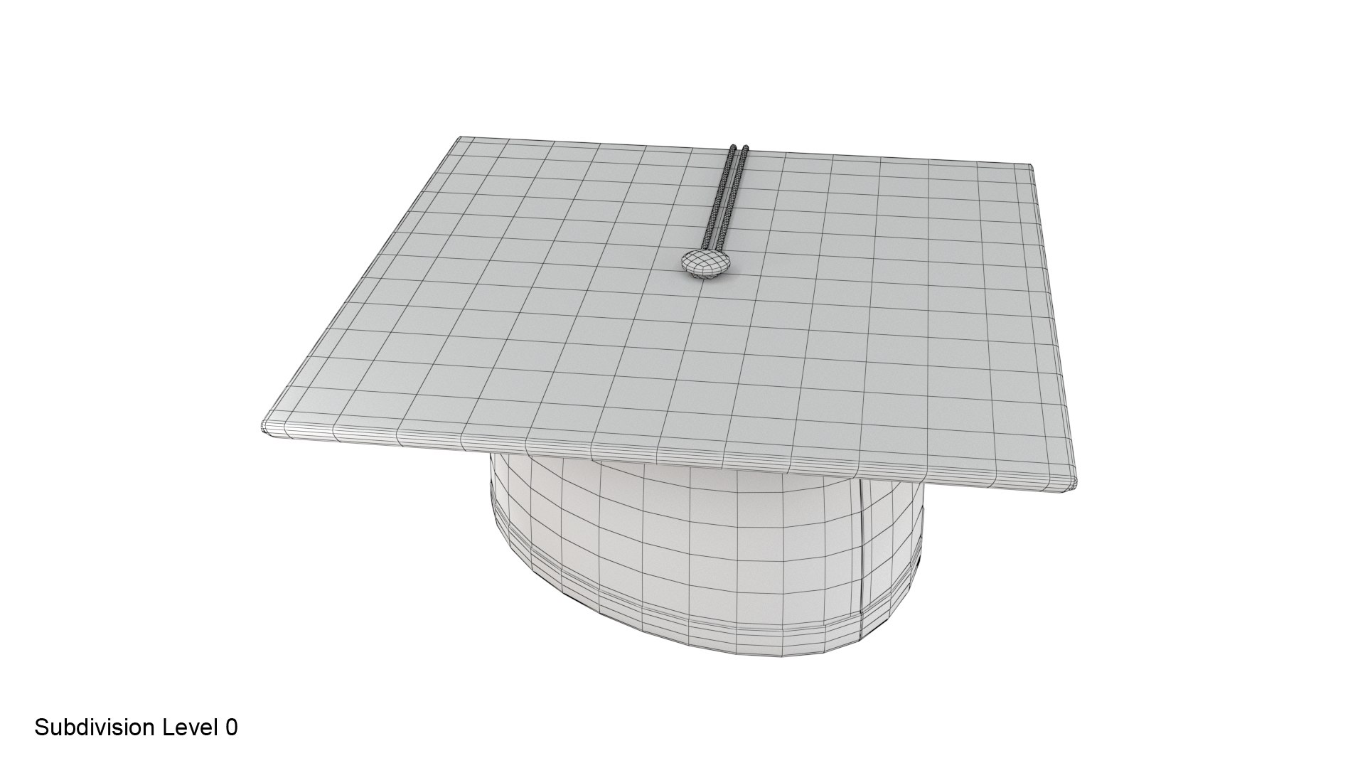 3D Graduation Cap - TurboSquid 1820139
