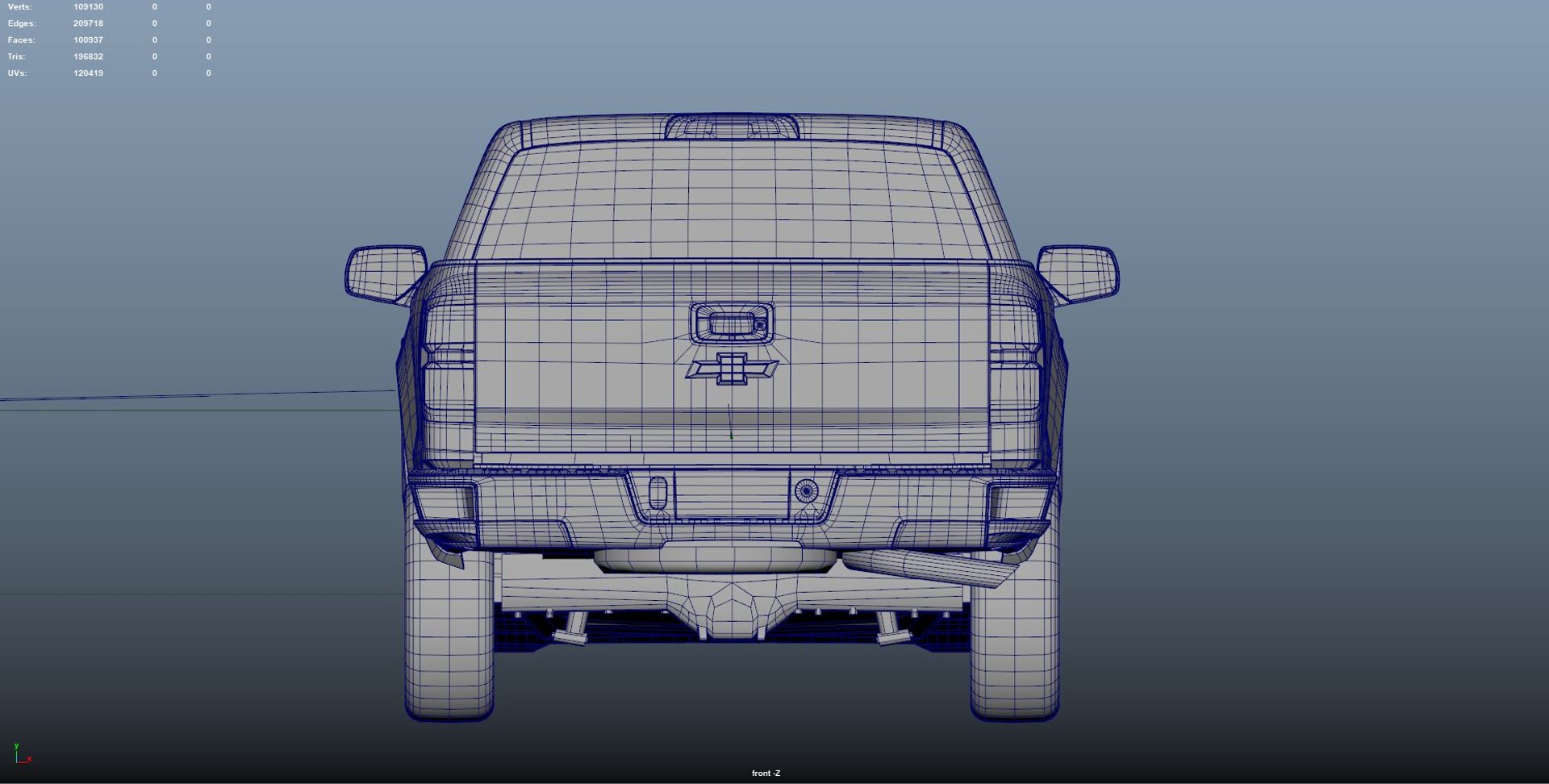 3D Chevrolet Silverado 1500 - TurboSquid 1437071