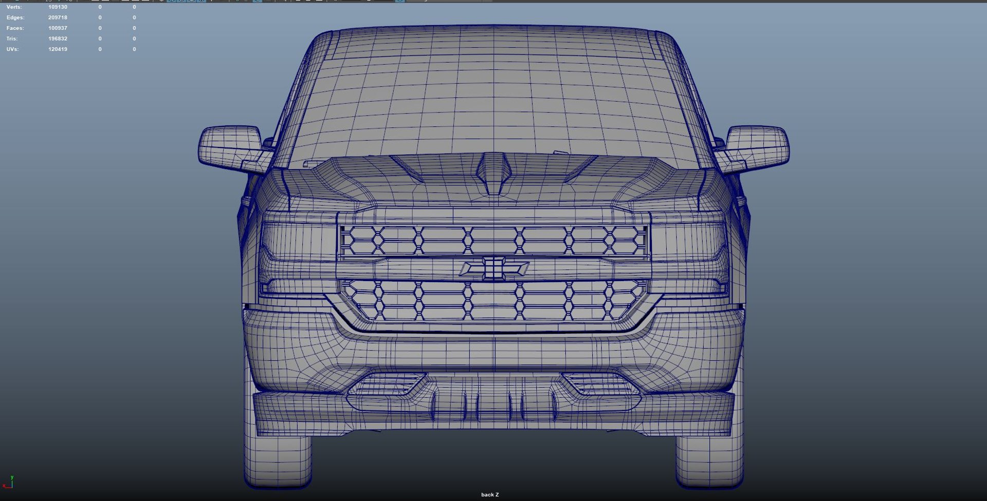 3D Chevrolet Silverado 1500 - TurboSquid 1437071