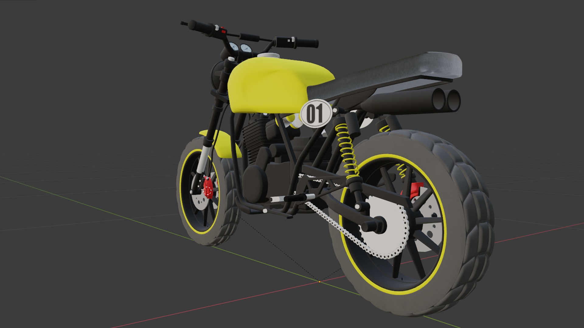 3D Classic Motorcycle Collection - TurboSquid 2070684