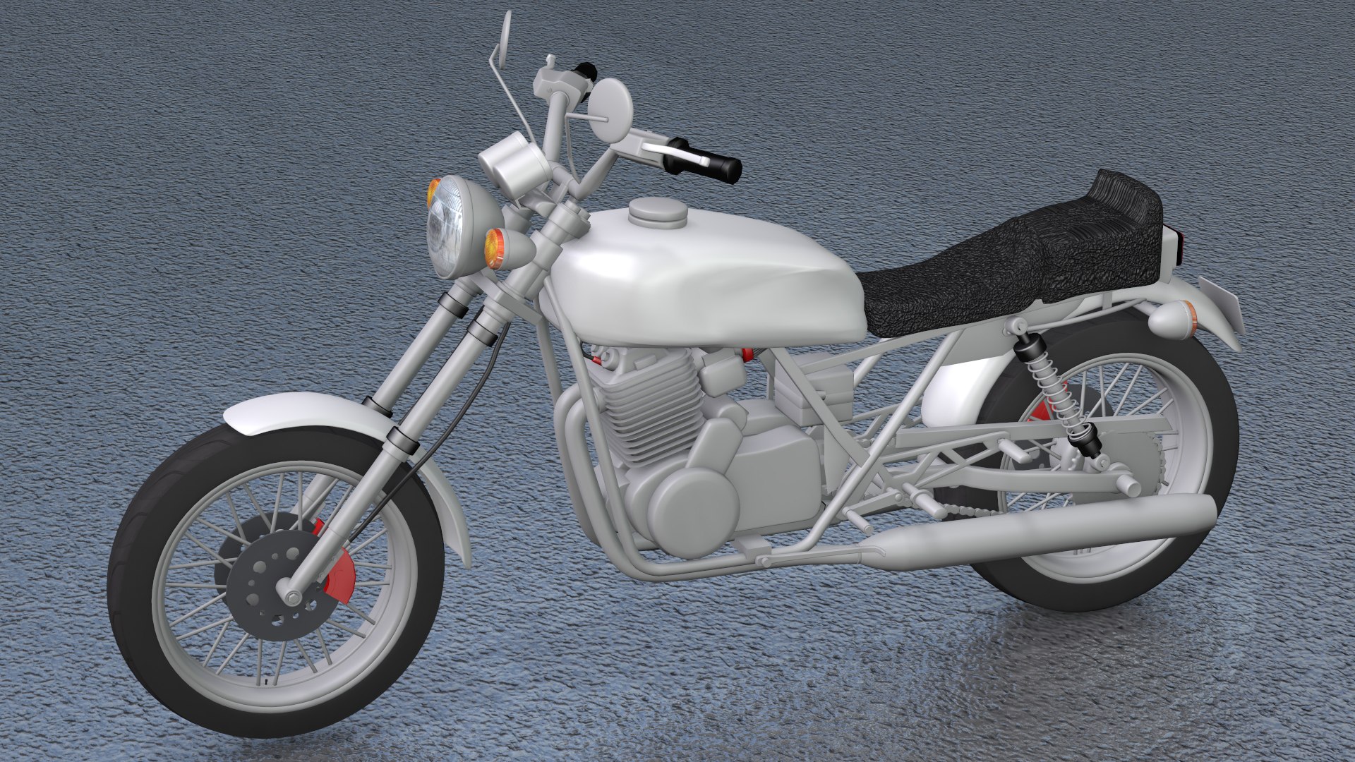 3D Classic Motorcycle Collection - TurboSquid 2070684