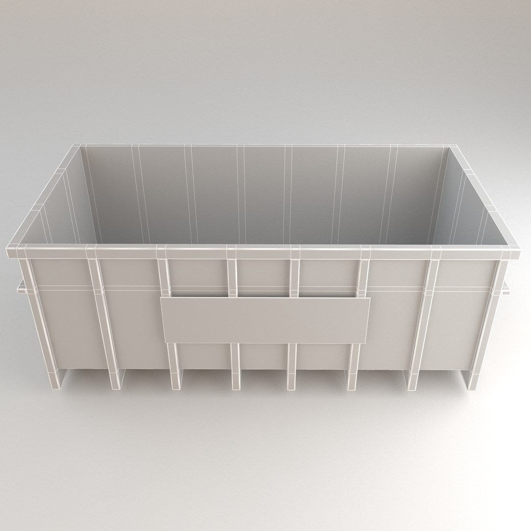 3d Industrial Skip