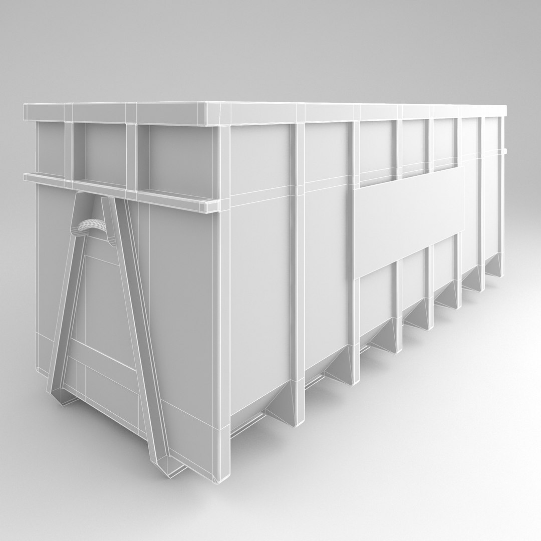 3d Industrial Skip