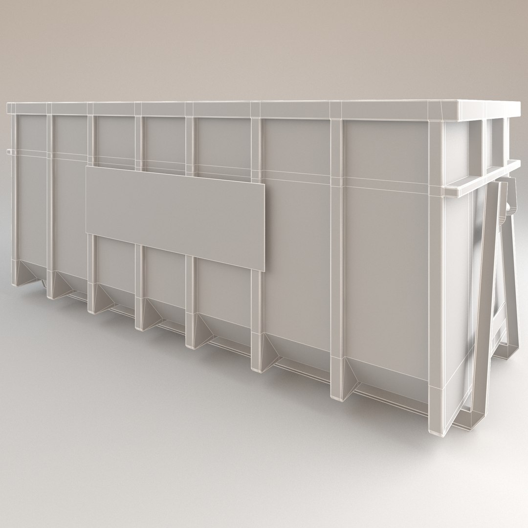3d Industrial Skip