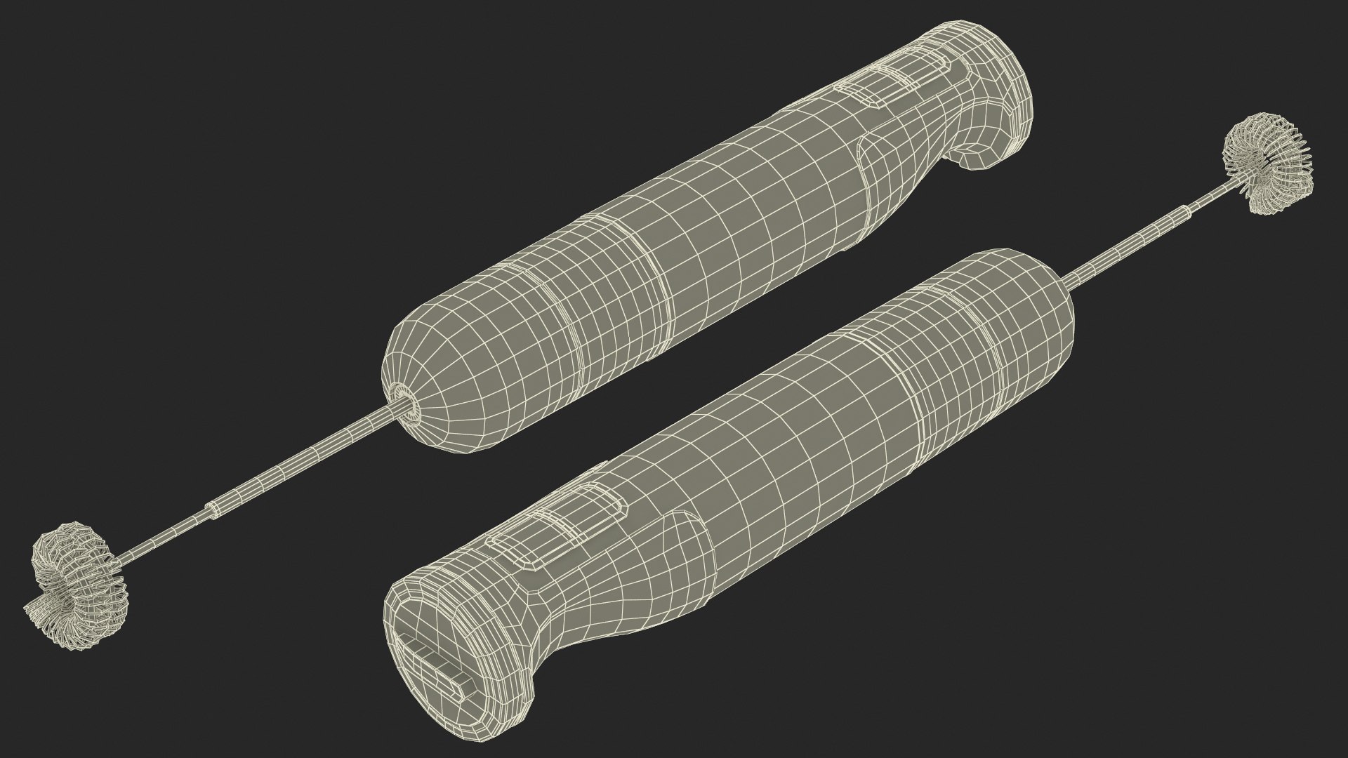 3D Immersion Blender Mueller With Milk Frother - TurboSquid 2163464