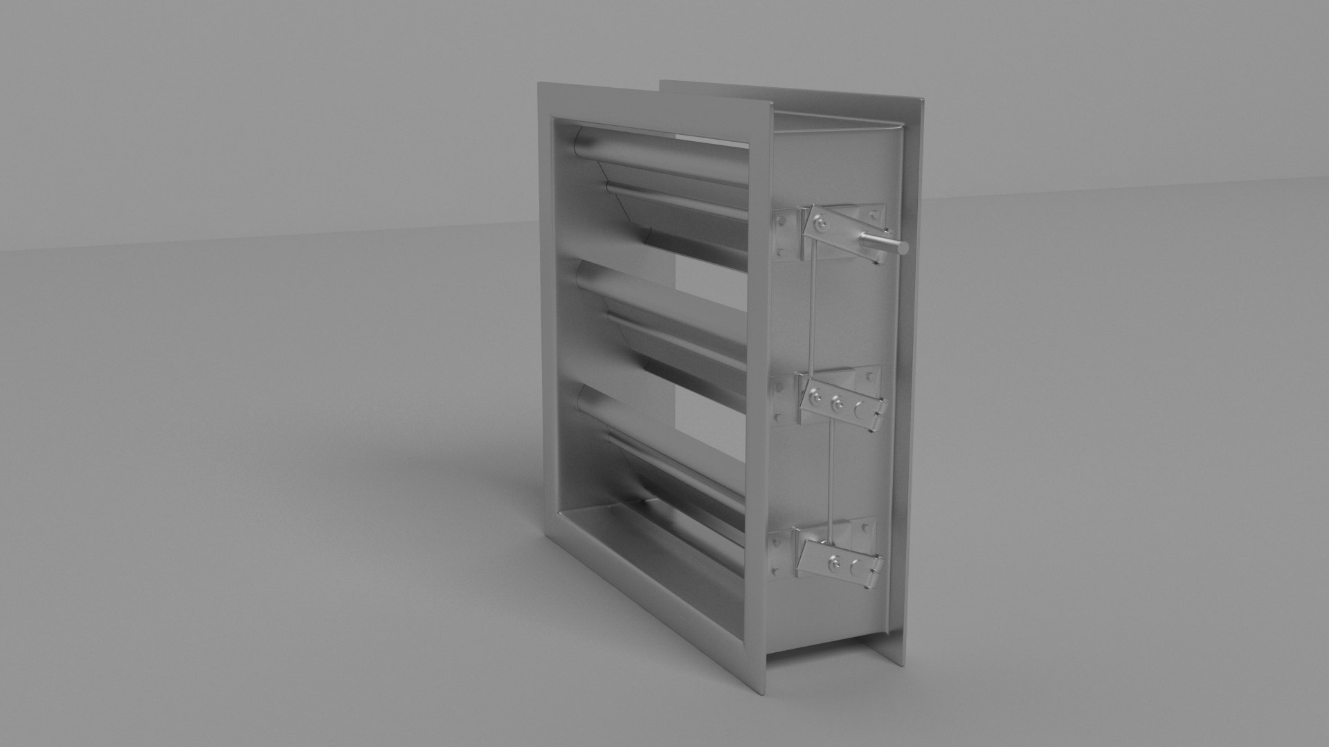 3D Model AHU Damper - TurboSquid 2064279