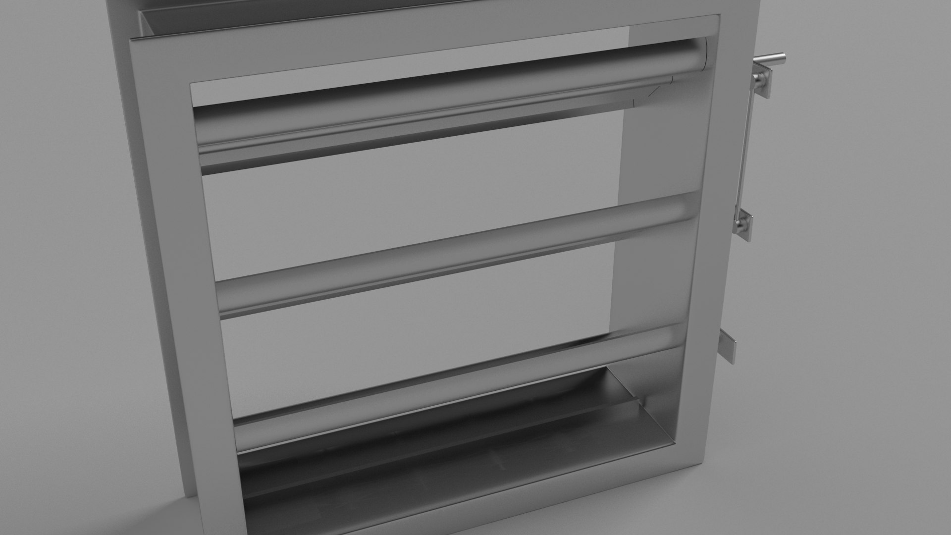 3D Model AHU Damper - TurboSquid 2064279