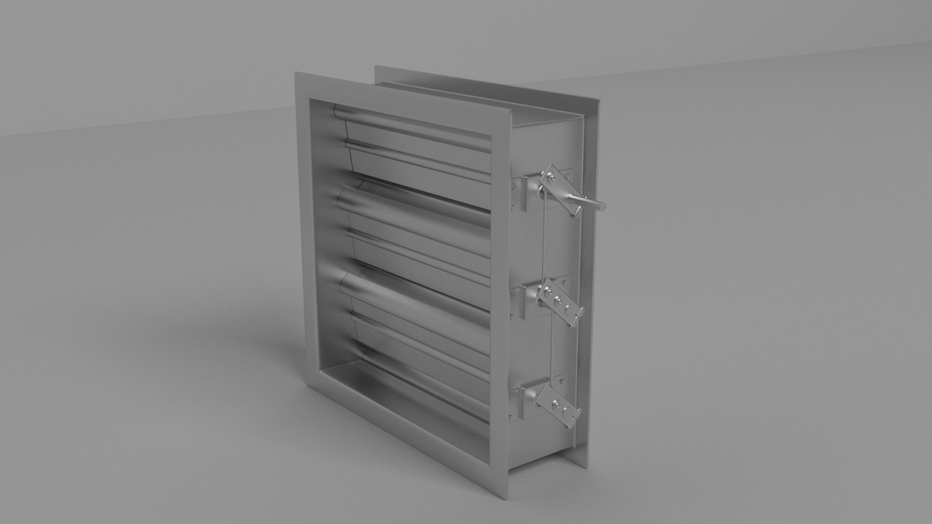 3D Model AHU Damper - TurboSquid 2064279