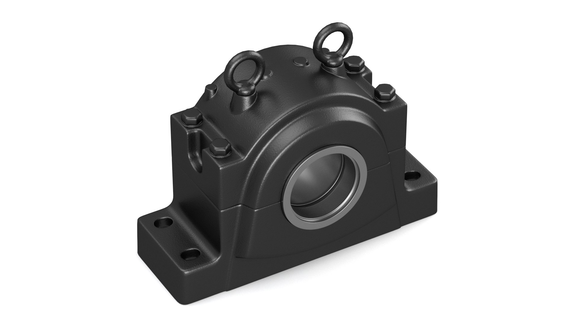 Block Bearing Assembly Model - TurboSquid 2226016