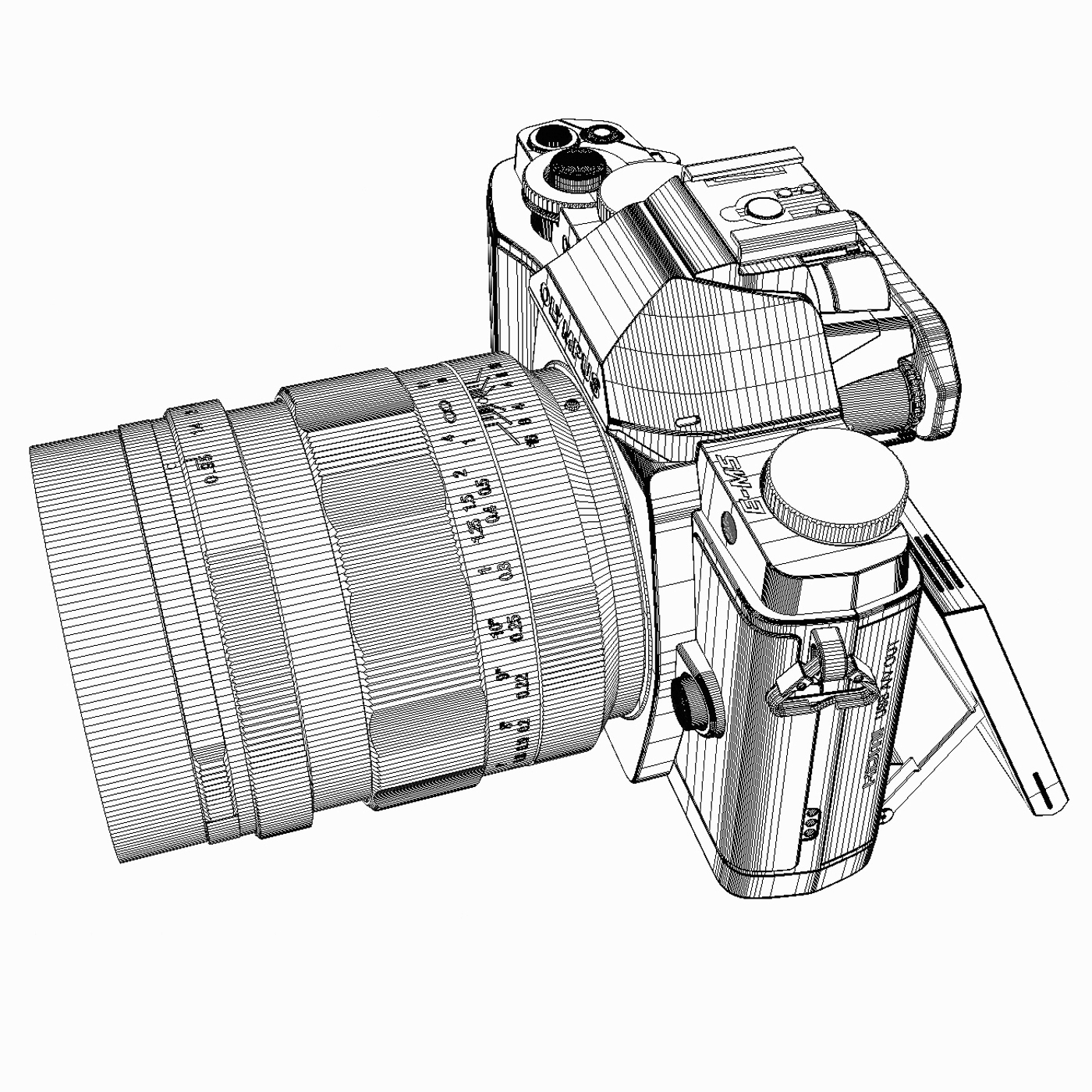 3d mirrorless camera olympus model