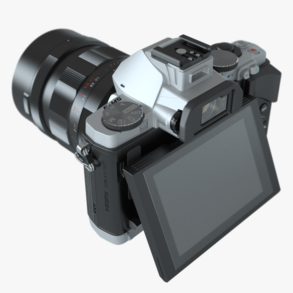 3d mirrorless camera olympus model