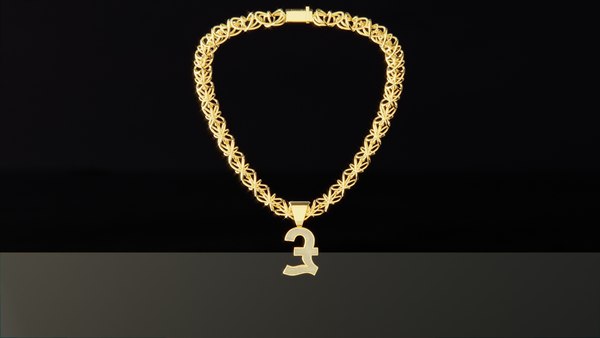3D British Pound Chain - TurboSquid 1931006