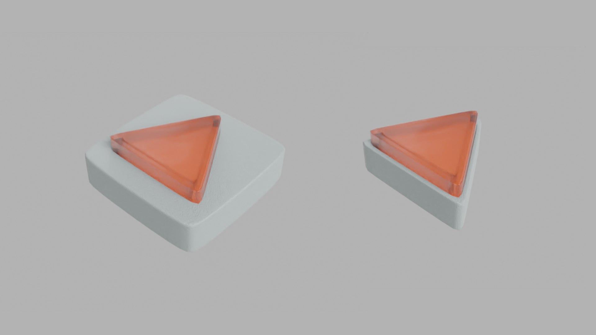 Pack 6 Buttons Shapes 3D Model - TurboSquid 1596436