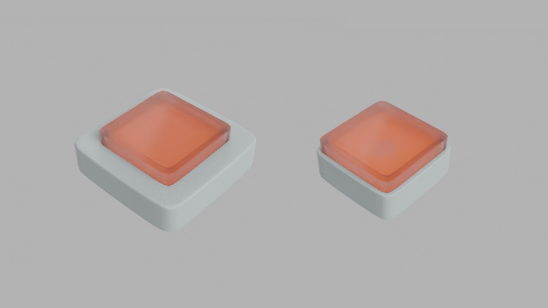 Pack 6 Buttons Shapes 3D Model - TurboSquid 1596436
