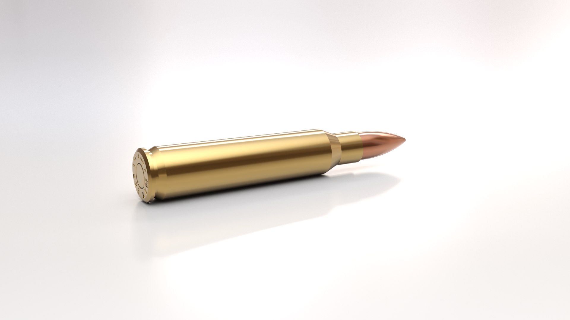 223 cartridge 3D model - TurboSquid 1969836